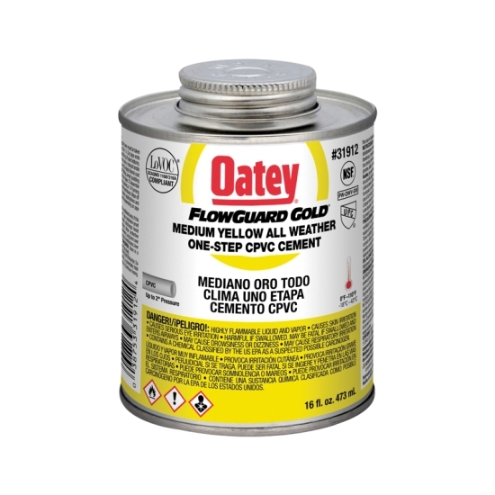 16 OZ FLOWGUARD GOLD CPVC CEMENT | The Macomb Group